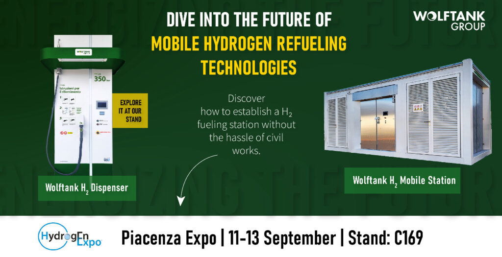Wolftank‘s mobile hydrogen refueling technologies at Hydrogen Expo 2024 ...